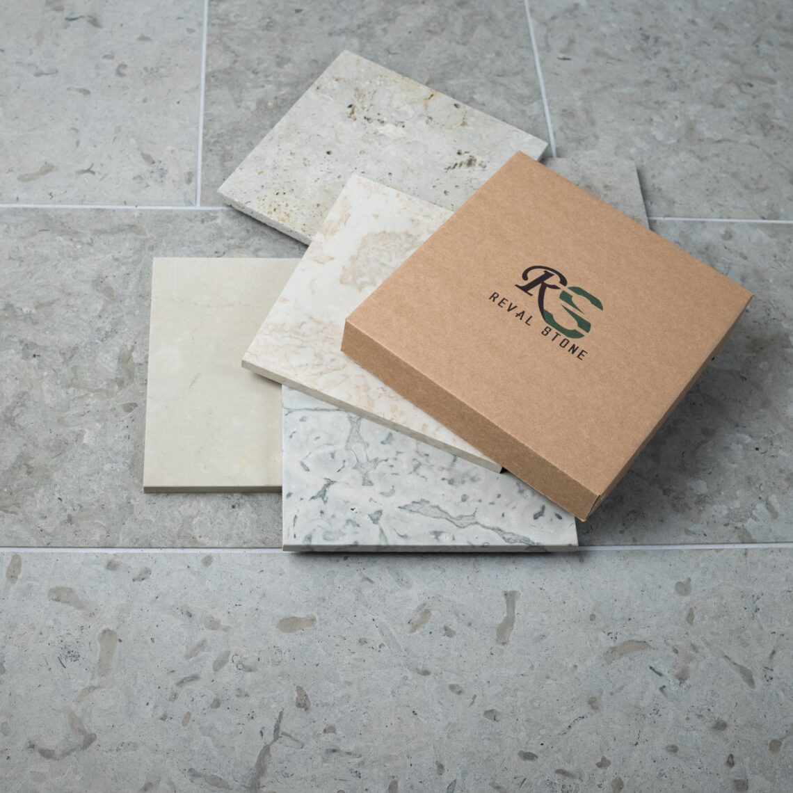 Natural stone samples - Kalksten provbitar - Reval Stone online shop